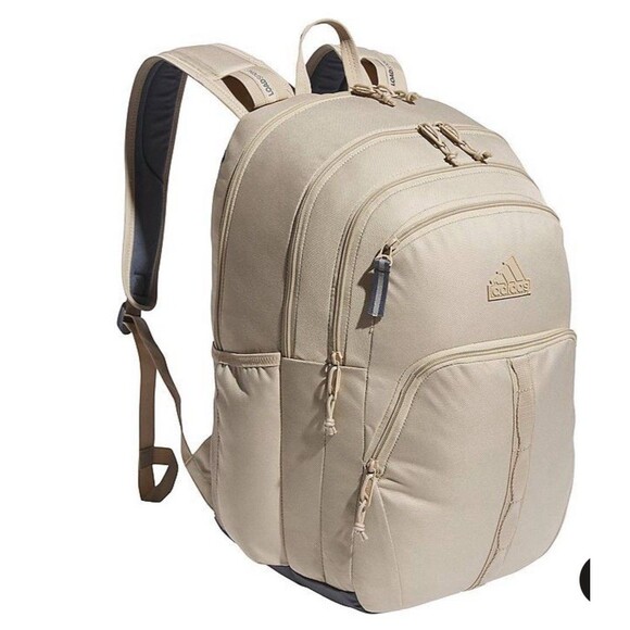 adidas | Bags | Adidas Excel 7 Brown Backpack 6 With Laptop Storage One ...